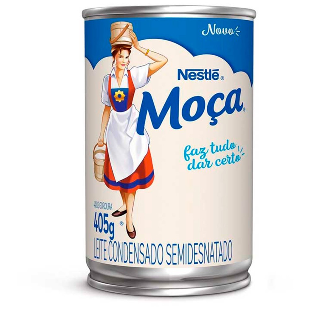LEITE CONDENSADO MOCA SEMI DESNATADO LATA 405G | Pérola Online